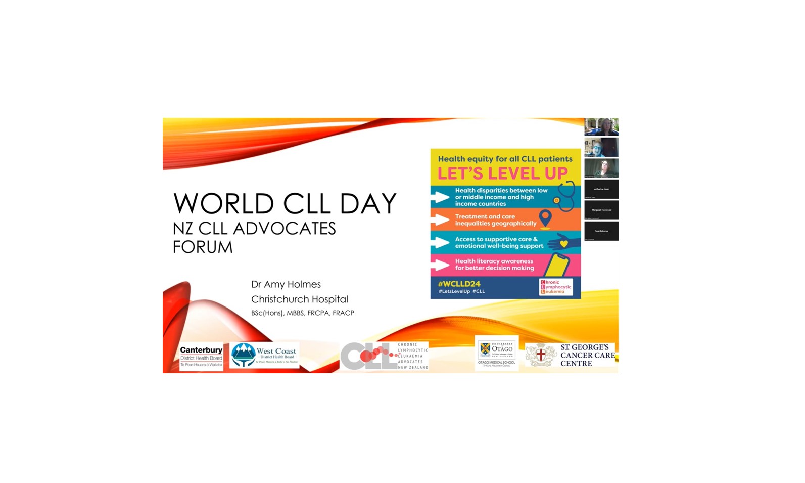 CLL Advocates NZ – Patient support group for NZers living with CLL